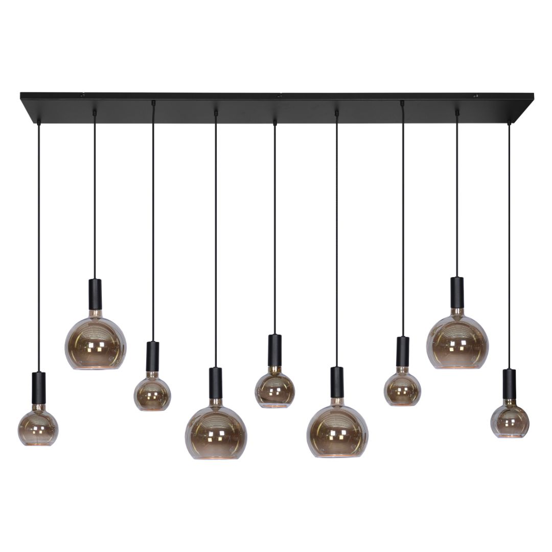 40074 - Segula 007 hanging lamp straight 170cm - 9 lights - Collection ...